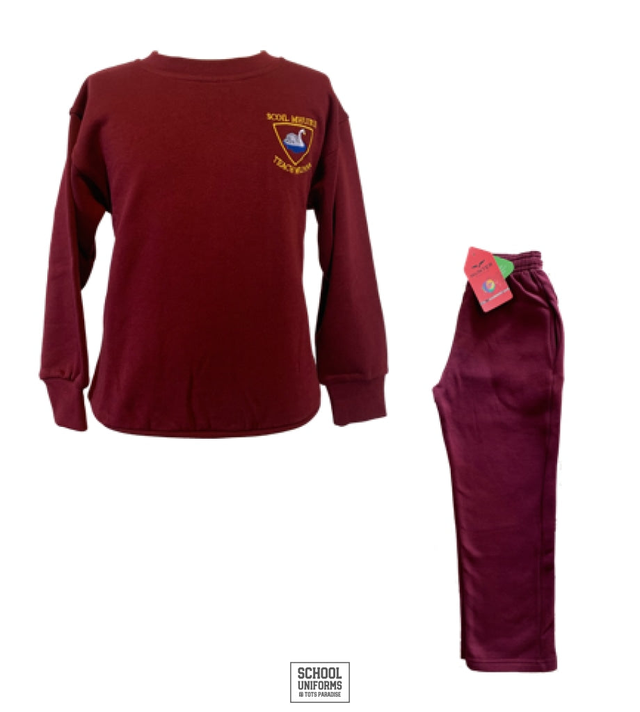 Taghmon, Scoil Mhuire FULL Tracksuit (Top and Jog Pants Set) – School ...